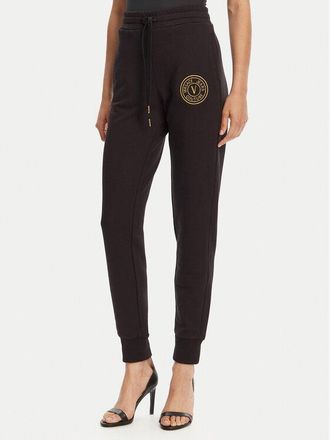 Versace Jeans Couture Jogginghose 78HAAT00 Schwarz Regular Fit