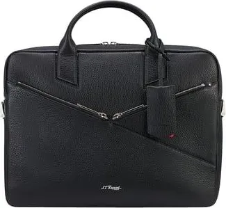 S.T. Dupont Porte-documents Neo Capsule en cuir de veau grain&eacute;