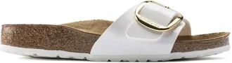 Birkenstock Femme, Chaussures, Blanc, Taille: 39 EU Madrid Big Buckle