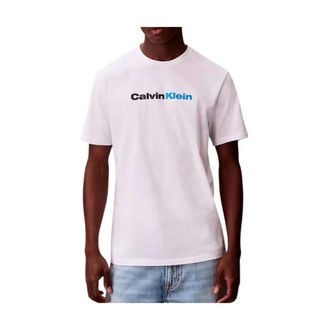Calvin Klein Jeans Herren, Oberteile, Wei&szlig;, LGr&ouml;&szlig;e