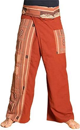 Panasiam Fisherman Pants Beam, Red-Brown, L