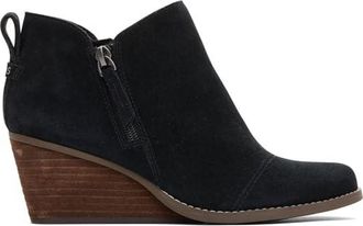 Toms Womens Rylie Ankle Boot, Daim noir, 38.5 EU