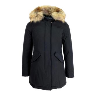 Woolrich Arctic Raccoon Parka - - Coats - Damen - Schwarzk - XS