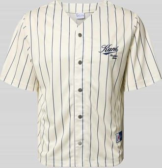 Karl Kani Regular Fit Freizeithemd mit Logo-Stitching