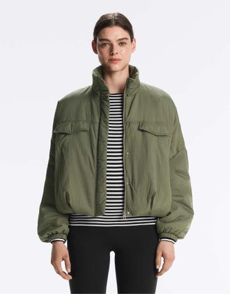 Oysho Oysho - Fellex Aerogel - Veste bouffante imperm&eacute;able - Kaki-Vert