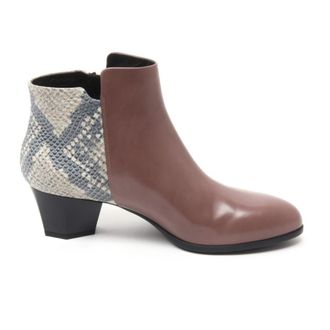 Hogan Ankle-Boot mit Rei&szlig;verschluss und externem Absatz - - Shoes - Damen - Braun - 36 1/2 EU