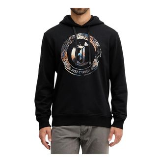Roberto Cavalli Sweatshirt mit Kapuze - - Sweatshirts & Hoodies - Herren - Schwarzk - XL