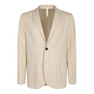 Harris Wharf London Herren, Jacken, Beige, 2XLGr&ouml;&szlig;e