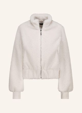 Monari Monari Teddyfell-Blouson weiss