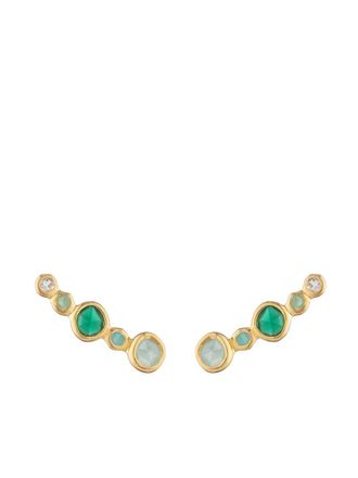Monica Vinader 18kt Goldohrringe
