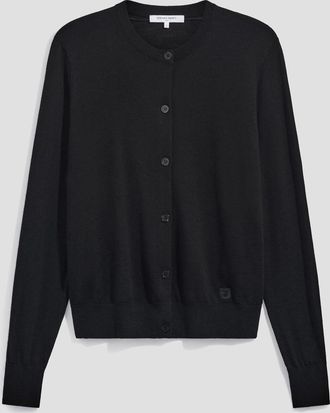 Gerard Darel Gilet en laine fine - RENE - Noir