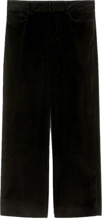 Max Mara Femme, Pantalons, Noir, Taille: 32 FR Pantalon &Eacute;court&eacute;