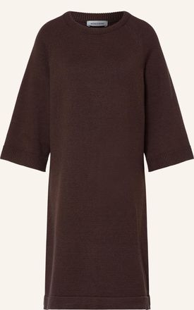 More & More More & More Strickkleid Mit 3/4-Arm braun