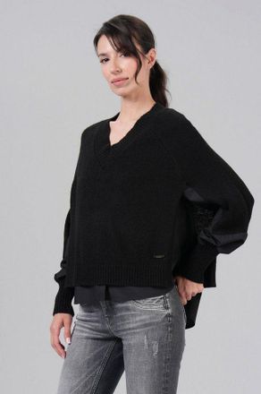 Miracle Of Denim V-Ausschnitt-Pullover Anna Pullover