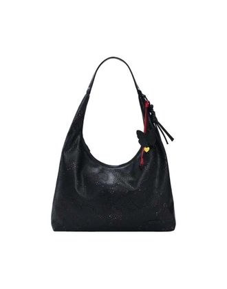 Desigual sac moyen perfor&eacute; noir