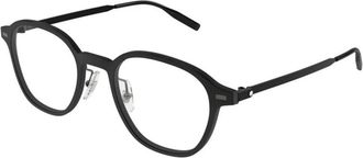 Montblanc Montblanc, Homme, Accessoires, Noir, Taille: 50 MM Square Optical Frame