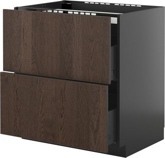 IKEA METOD / KNIVSHULT Unterschr.f. Kochf./2 Fronten/2Sch