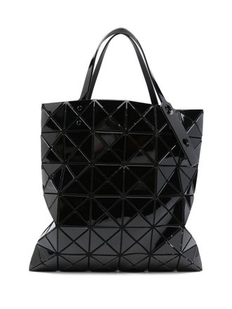 Bao Bao Issey Miyake sac port&eacute; &eacute;paule Lucent &agrave; motif g&eacute;om&eacute;trique - Noir