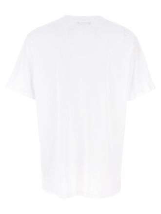 Balmain Mens Bicolor Organic Cotton T-Shirt