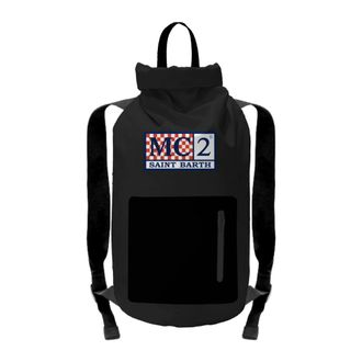 MC2 Saint Barth unisex, Sacs, Noir, Taille: ONE Size Aqua Black Backpack