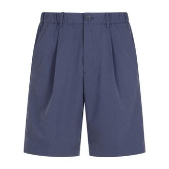 Herno Homme, Shorts, Bleu, Taille: M Woven Shorts