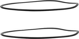 DOITOOL 2 Stück rutschfeste Gummiringe Barhocker Bodenschutz Schutzring Kompatibel für Barstuhl Fußring Stabil und Kratzfest