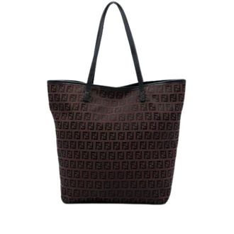 Fendi Sac cabas Pre-owned - Femme - Pre-owned - Brun - Taille: ONE Size
