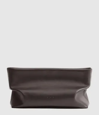Aesther Ekme Sac Nina Clutch Tabacco