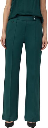 s.Oliver Black Label s.Oliver Black Label Damen 2173469 Hose lang, Wide Leg, Blue Green, 42 / REG