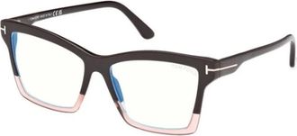 Tom Ford Femme, Accessoires, Brun, Taille: 54 MM Monture Optique