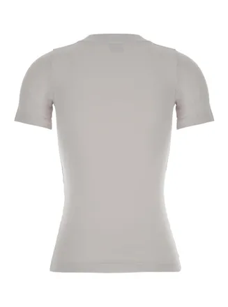 Balenciaga Womens Off White T-Shirt With Beverly Hills Print Cotton T-Shirts & Jerseys