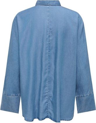 Only Jeansbluse ONLGRACE-CHARIS LIFE L/S SHIRT WVN CS FR Viskose, Denim Look