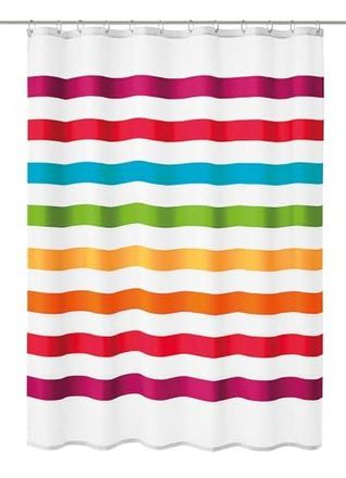 Kleine Wolke Duschvorhang Select, 180 x 200 cm, Multicolor Smaragd