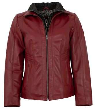 Otto Kern Lederjacke Beate OTTO KERN - Damen Lederjacke Lammnappa rot
