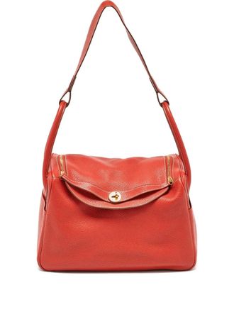 Herm&egrave;s sac port&eacute; &eacute;paule Lindy - Orange