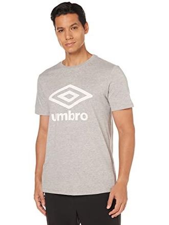 Umbro Fw Large Logo Cotton Tee, T-Shirt Homme, Gris (Grey Marl 263), XX-Large