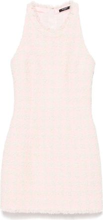 Balmain Minikleid aus Tweed - Rosa