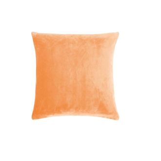 Pad Kissenhülle, Kissenbezug - Samt - Smooth - 100% Polyester - Farbe: Soft Orange - 40 x 40 cm
