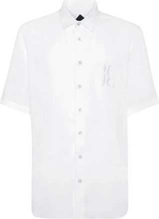 Billionaire Boys Club Homme, Chemises, Blanc, Taille: 2XL Chemise en Lin Coupe Silver