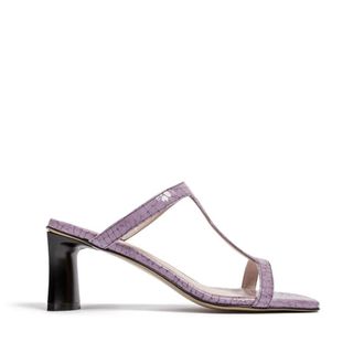 L37 Sandaletten mit Absatz - - Shoes - Damen - Lila - 37 EU