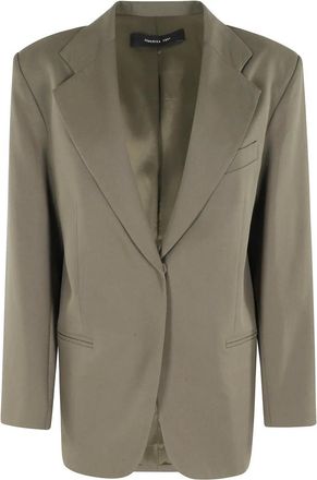 Federica Tosi Femme, Vestes, Vert, Taille: 36 FR Blazers