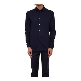 Corneliani Stilvolles Hemd f&uuml;r M&auml;nner - - Shirts - Herren - Blau - 2XL