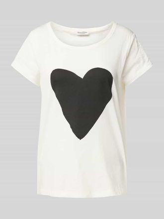 Marc O'Polo Regular Fit T-Shirt aus reiner Baumwolle