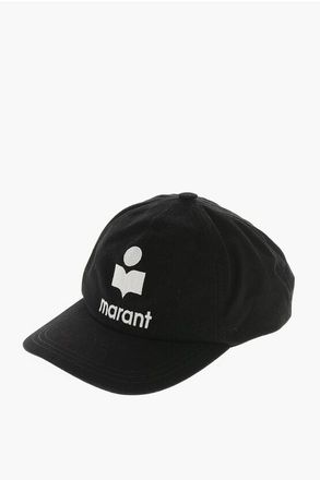 Isabel Marant Solid Color TYRON Cap with Embroidered Logo size 57
