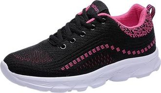 Generic Chaussures de course l&eacute;g&egrave;res et antid&eacute;rapantes en maille respirante pour femme - Chaussures de tennis orthop&eacute;diques confortables - Coupe large - Chaus