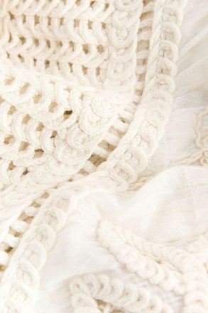 Next Strickjacke Geh&auml;kelter Kurzarm-Cover-up (1-tlg)