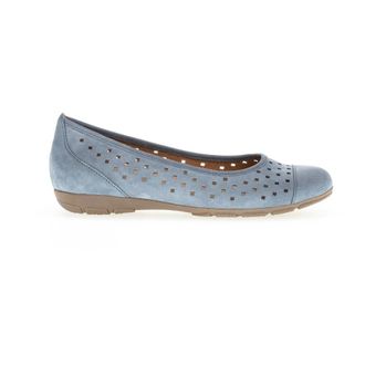 Gabor Femme, Chaussures, Bleu, Taille: 41 EU Ballerines d&eacute;t&eacute; bleu ciel &agrave; enfiler
