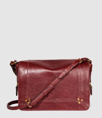 Jerome Dreyfuss Sac Igor Bubble Burgundy
