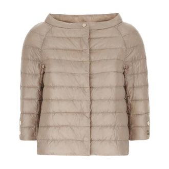 Herno Femme, Vestes, Beige, Taille: 38 FR Veste matelass&eacute;e
