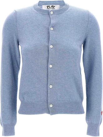 Comme Des Garçons Cardigan - Hellblau